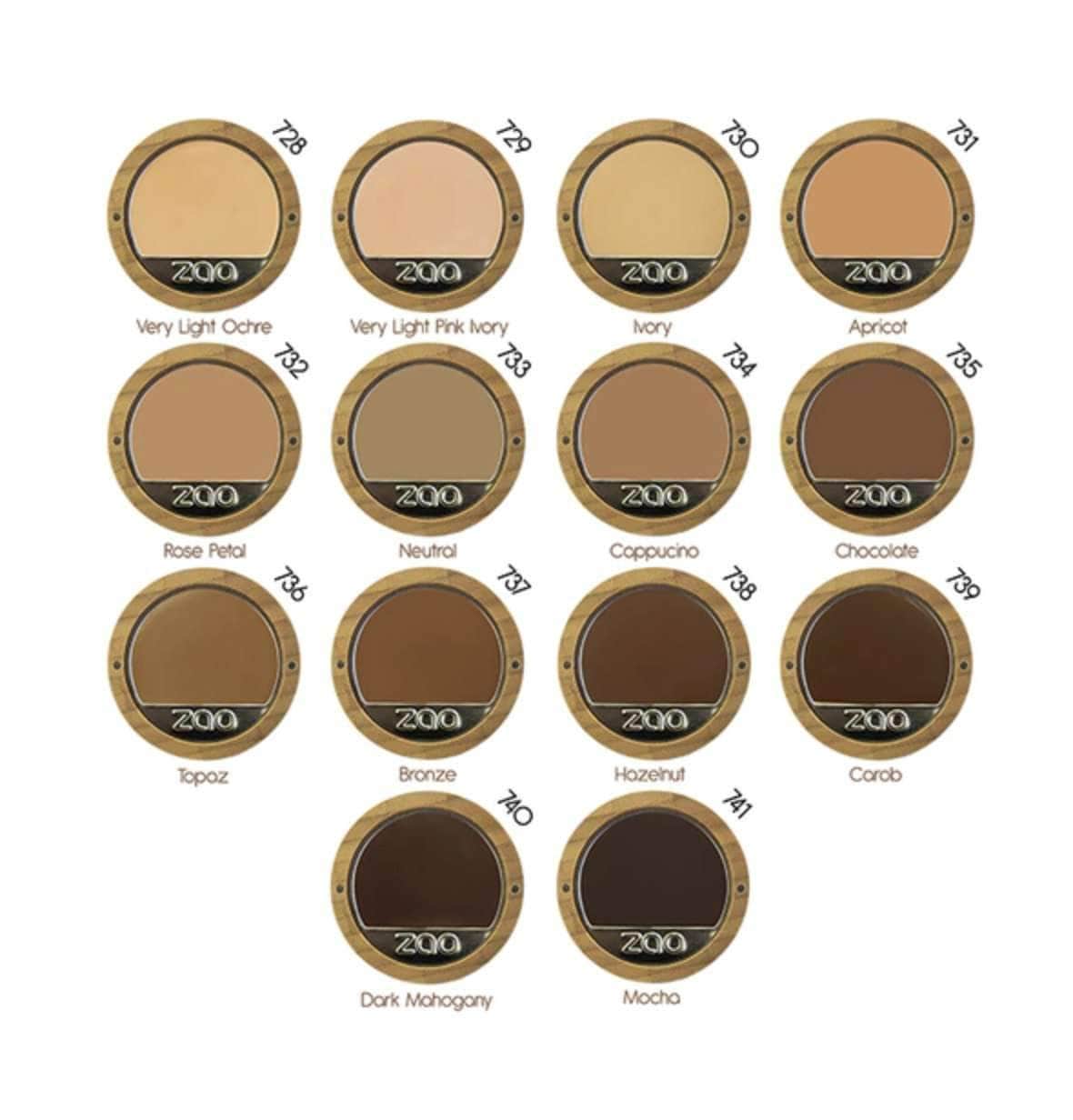 Buy Refillable Compact Foundation from Zao- multiple shades | eco ...