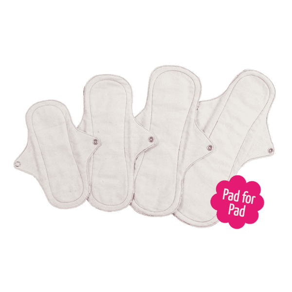 Buy Organic Cotton Menstrual Pad Stater Kit from EcoFemme | eco & vegan ...